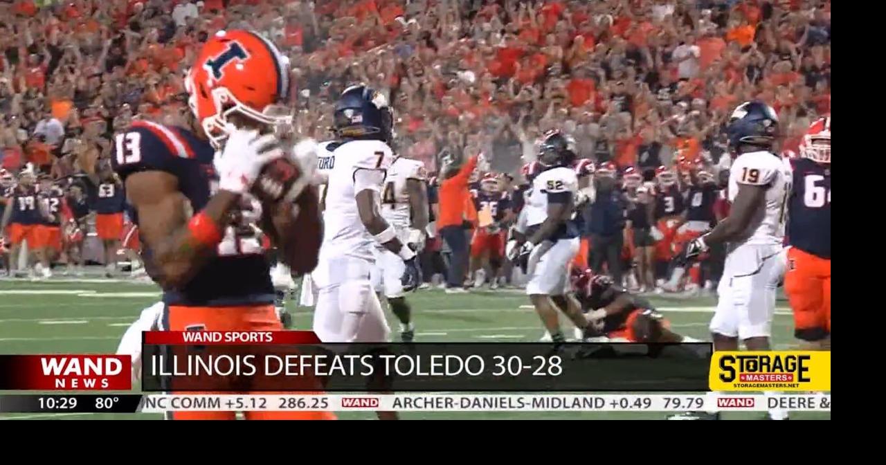 Illini players react to winning week 1 game against Toledo | Sports ...