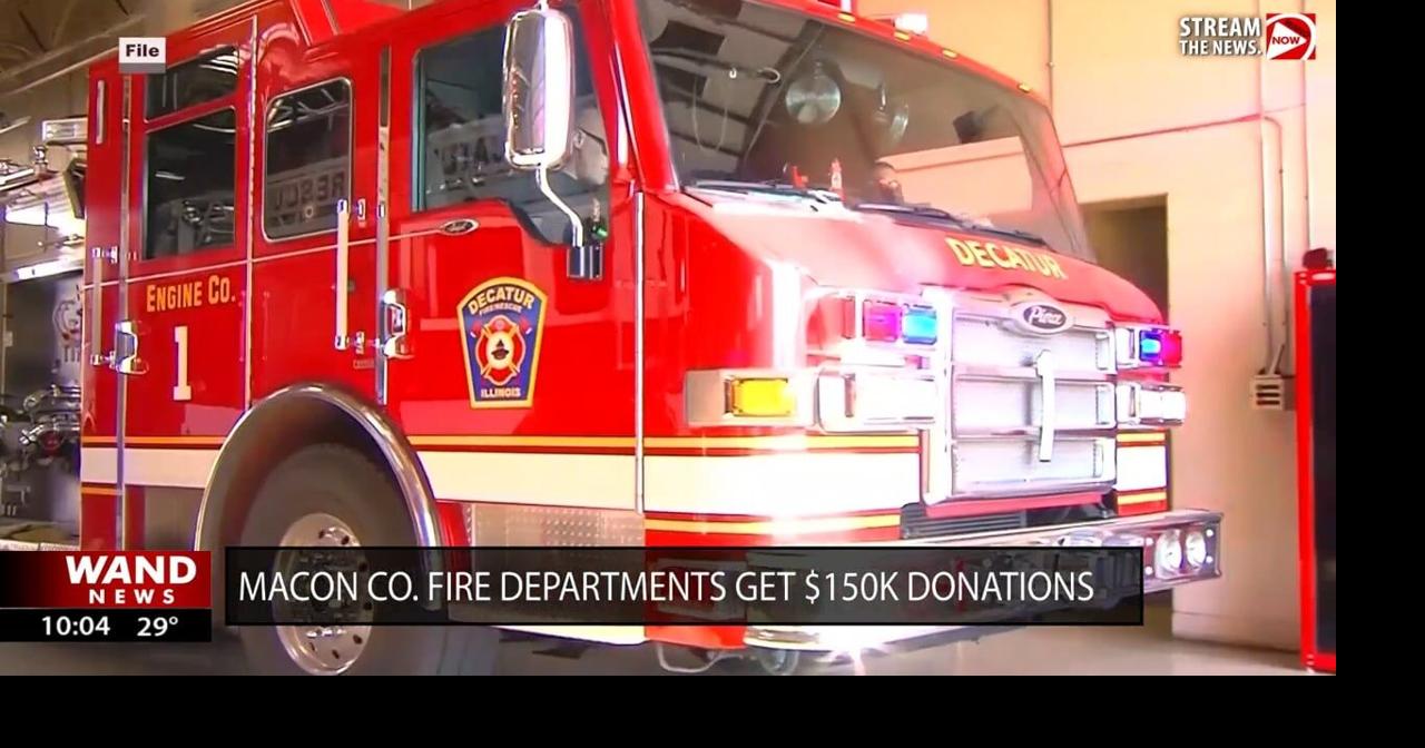 Decatur Fire Departments get $150k from Buffett Foundation | Local News ...