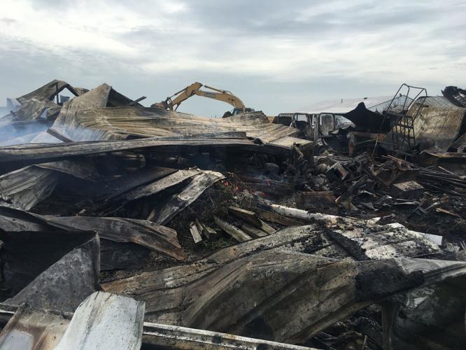 Fire destroys storage buildings at R Callahan Construction in Bethany ...