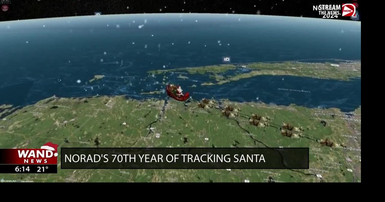 You better watch out! NORAD is tracking Santa for the 70th year as he ...