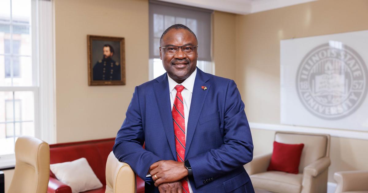 Dr. Aondover Tarhule named Illinois State University's 21st president ... Dr. Aondover Tarhule named Illinois State University's 21st president ...