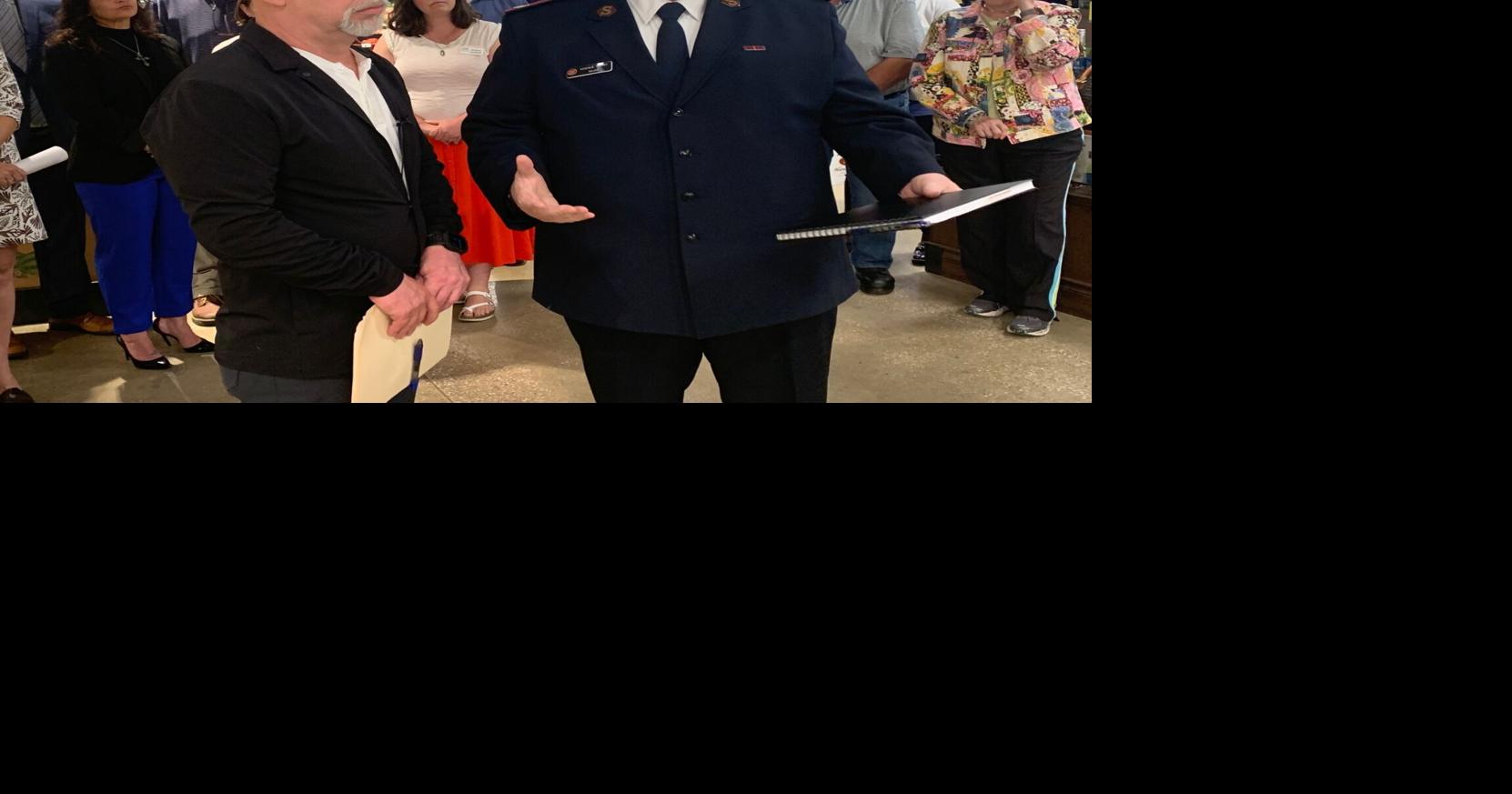 Brian Byers WSOY & Major Randall Summit Salvation Army | | wandtv.com