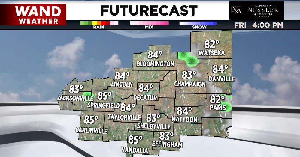 WAND's Anthony Peoples has your full weekend forecast | News | wandtv.com