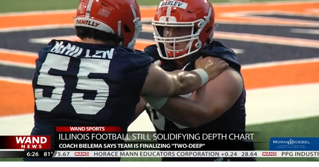TWO-DEEP: Illinois Football depth chart becoming clearer | Sports ...