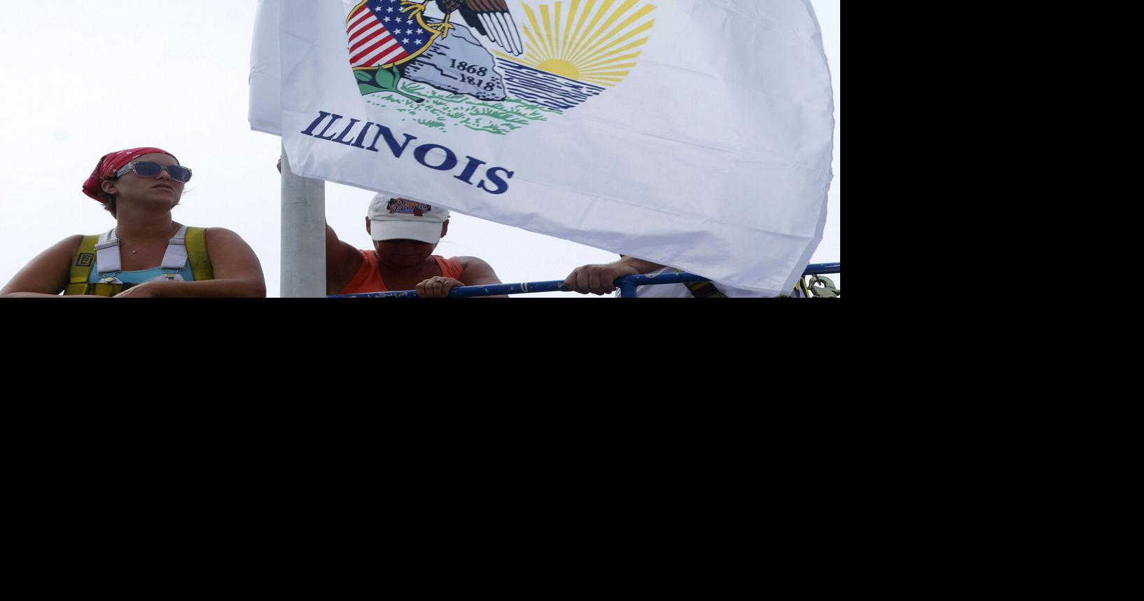 Current Illinois State Flag is winner in flag redesign contest ...