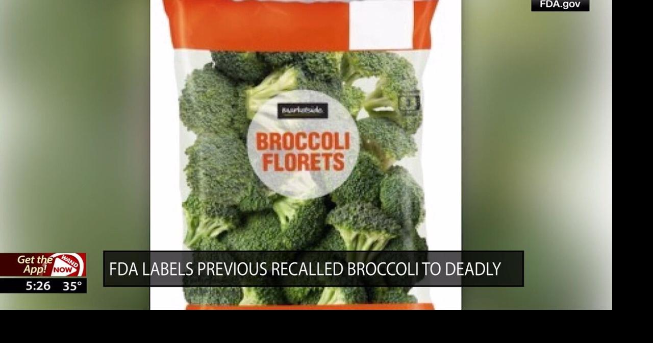 Walmart broccoli recalled over listeria concerns given most severe FDA ...