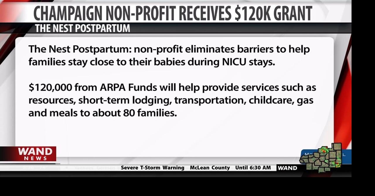 Champaign non-profit receives $120,000 to support NICU families | News ...