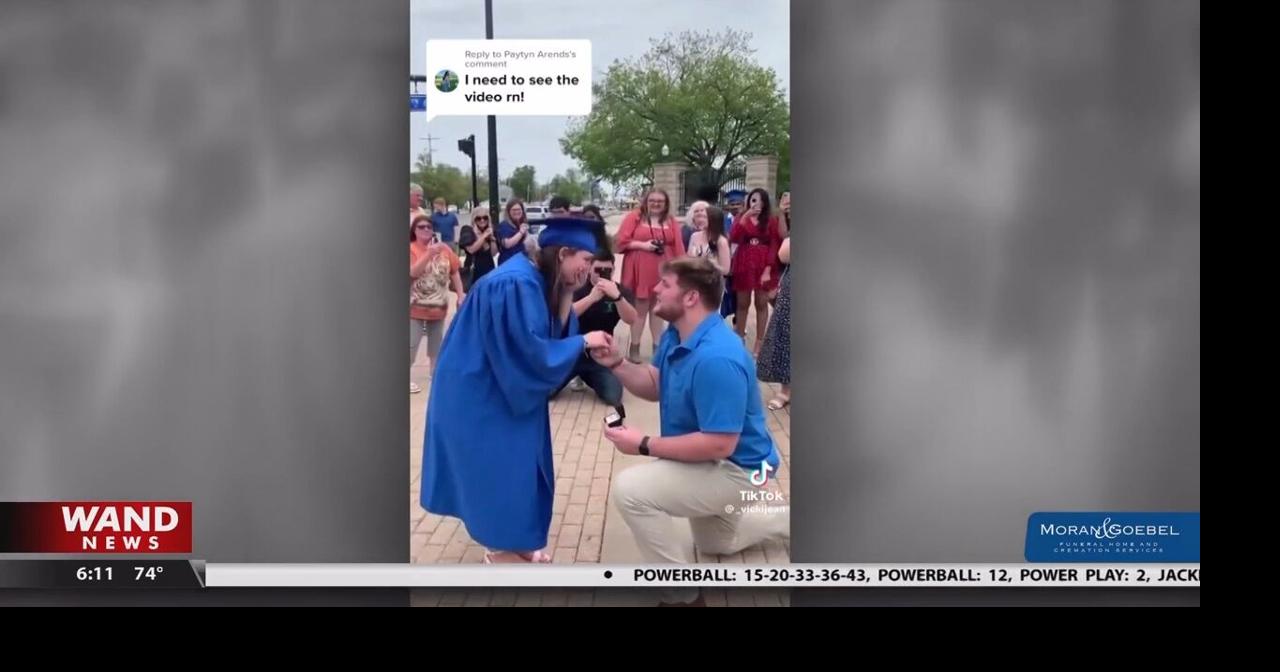 EIU graduation day proposal goes viral online | News | wandtv.com