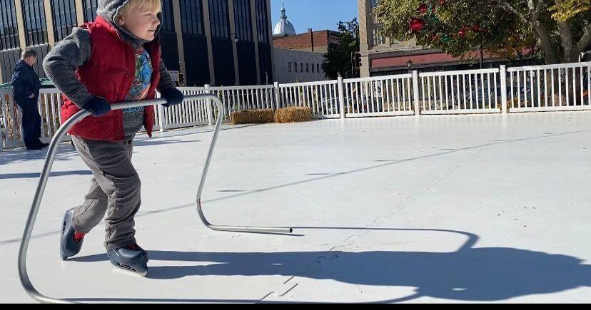 CEO students host grand opening of ice-skating rink in downtown ...