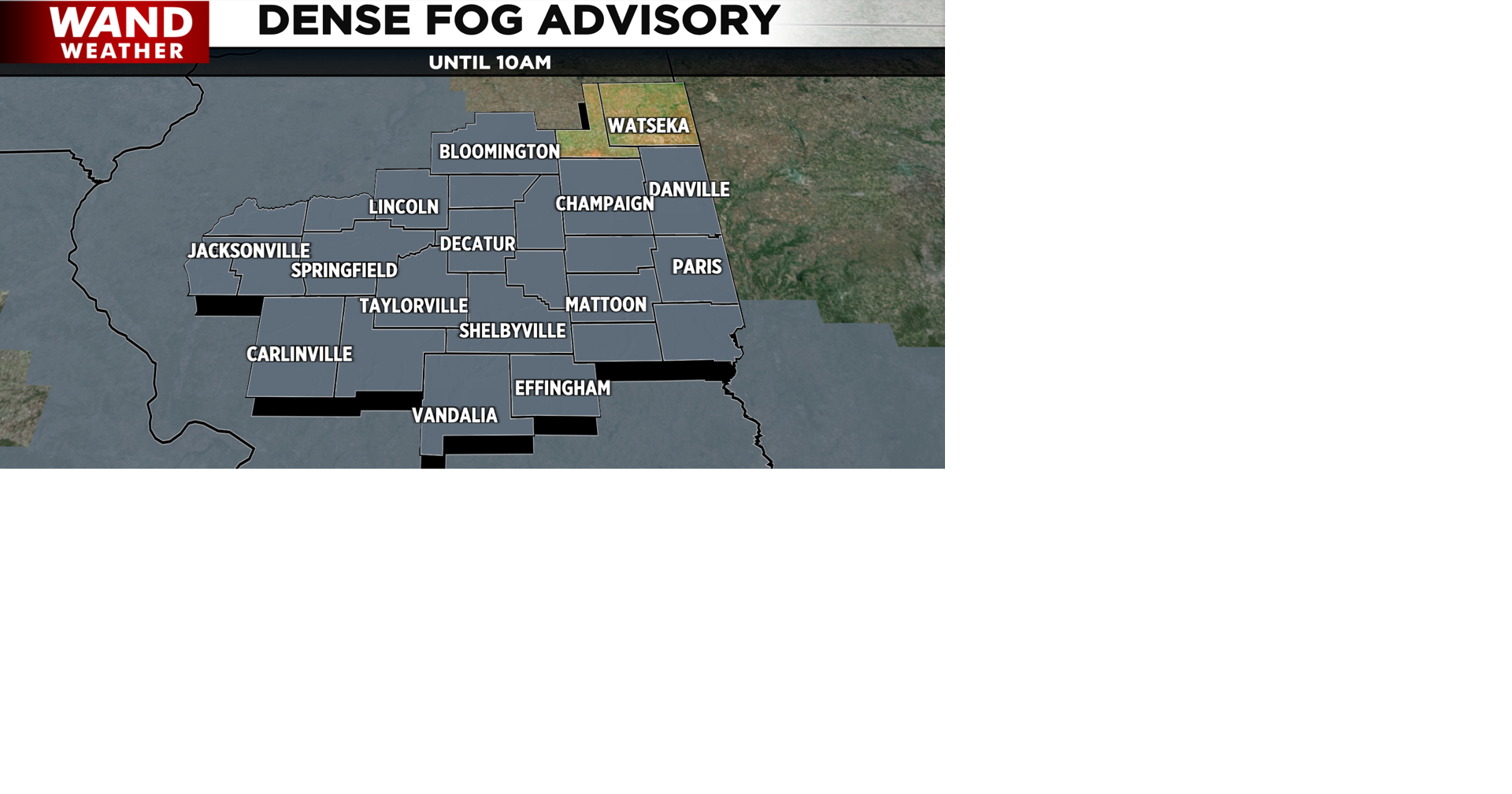 Dense fog this morning | Weather Blog | wandtv.com
