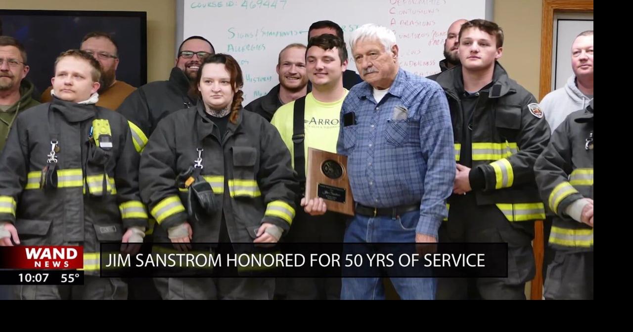 Newman Firefighter honored for 50 years of service | Community | wandtv.com