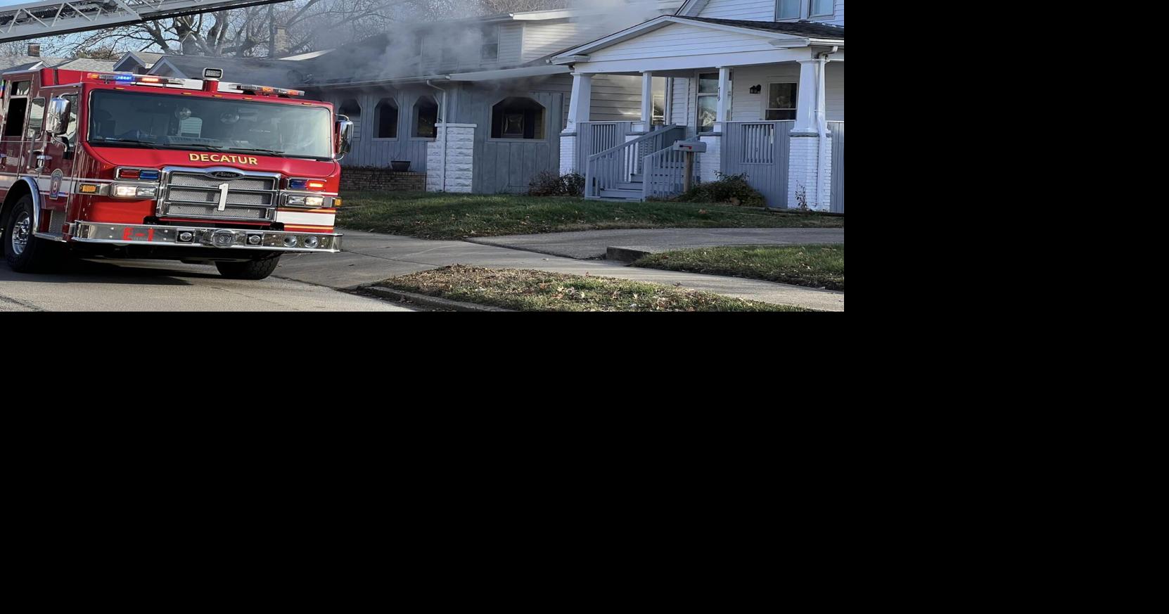 Mother saves herself, two children from Decatur house fire | News ...