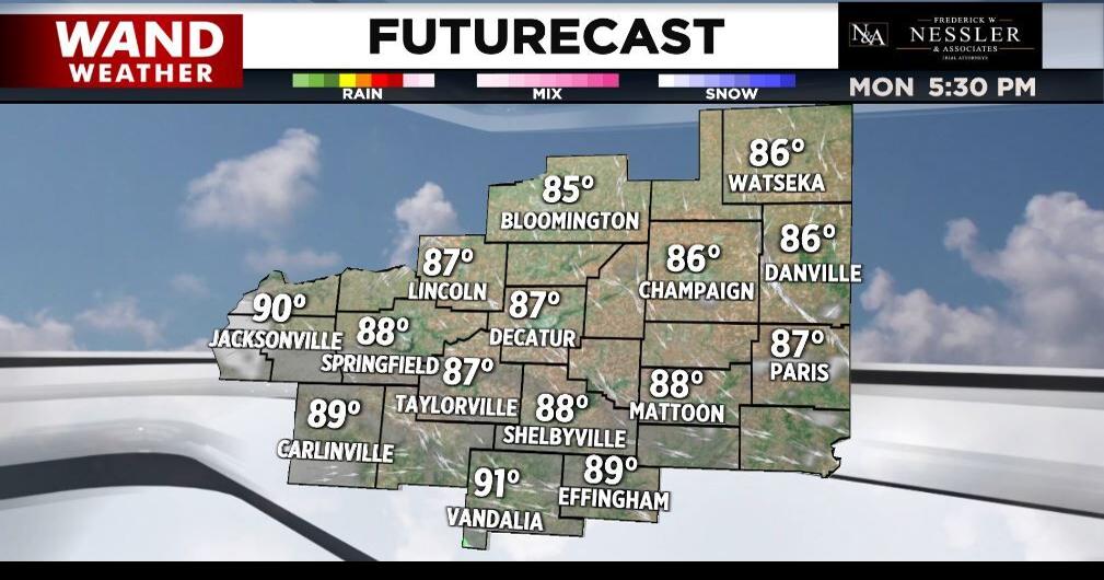Dangerous heat and humidity this week | Top Stories | wandtv.com
