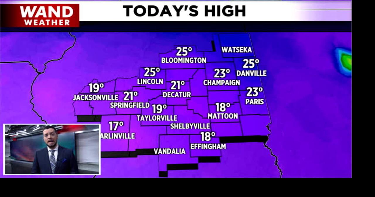 Another Near-Zero Night; Few Snow Showers Sunday | | wandtv.com