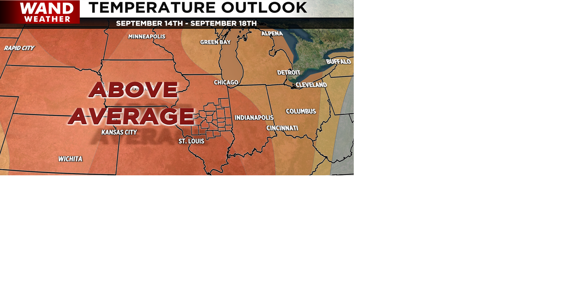 What 'normal' looks like, ahead of above-normal temperatures this week ...