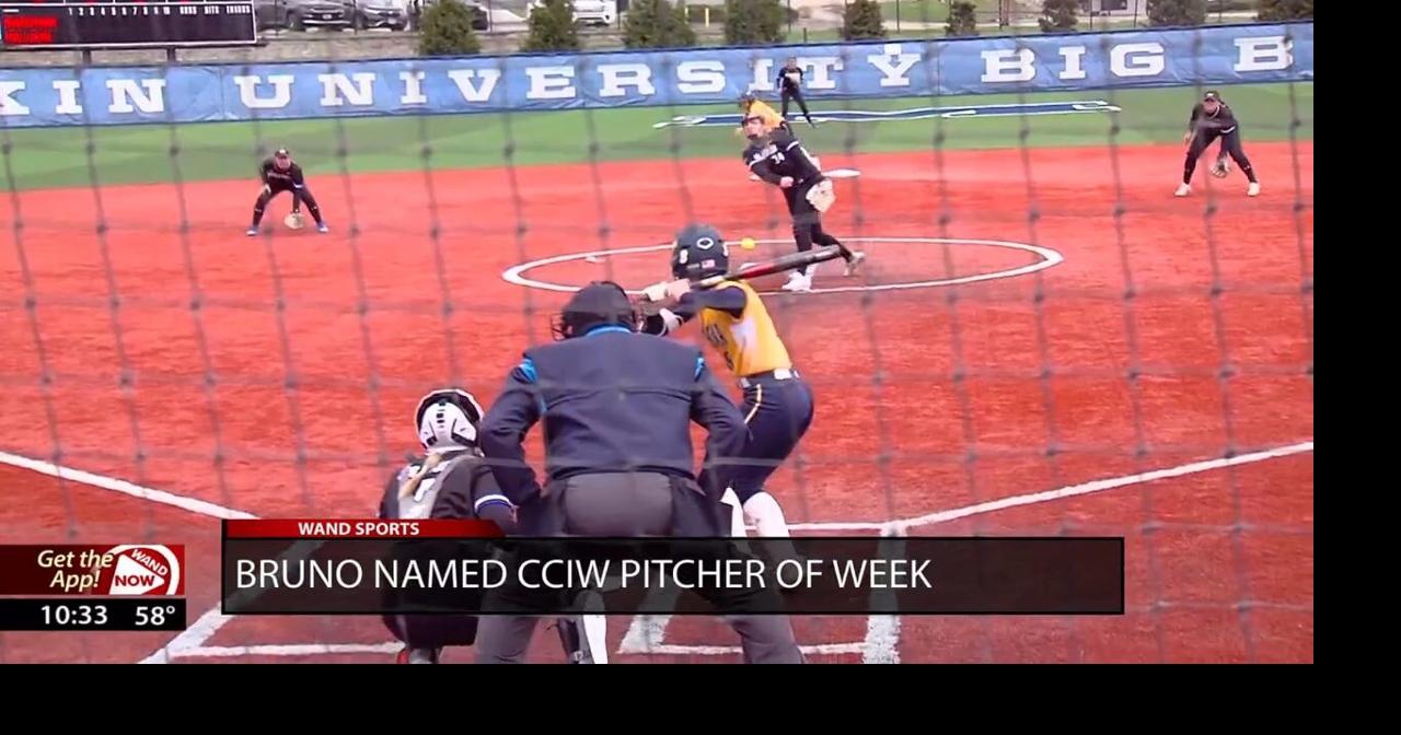 Kelsey Bruno named CCIW Pitcher of the Week for Second Time this Season ...