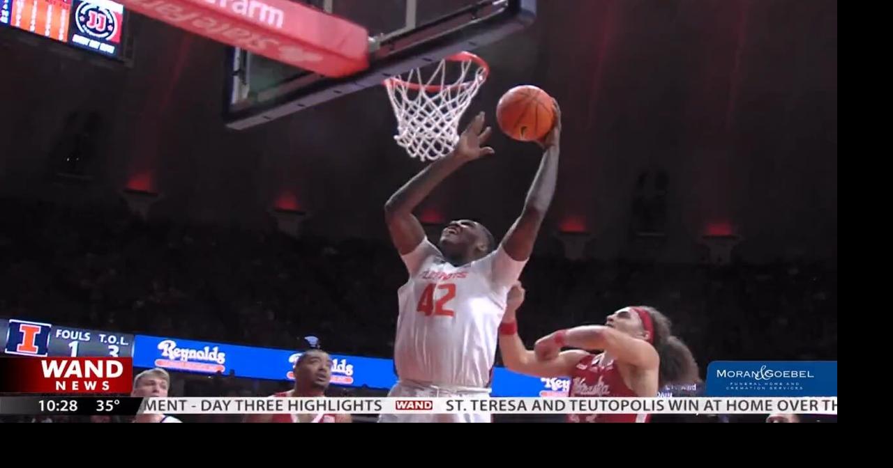 #14 Illinois holds on to beat Nebraska 87-84 in overtime | Sports ...
