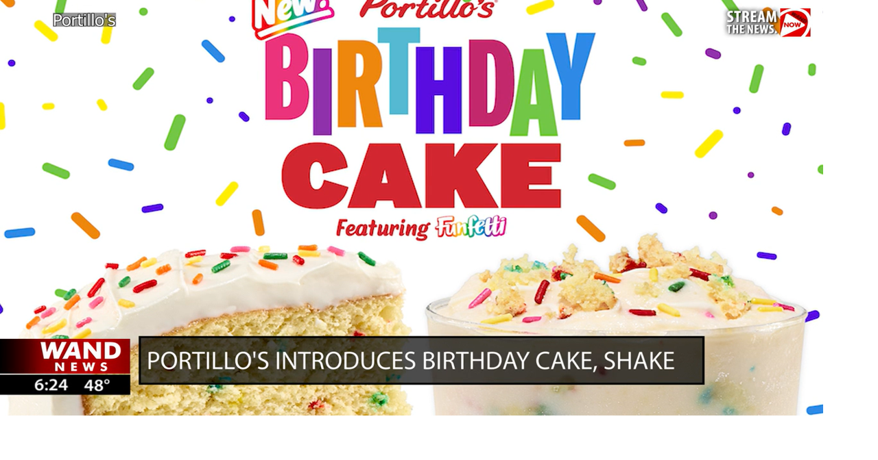 Portillo's introduces birthday cake shake | Videos | wandtv.com