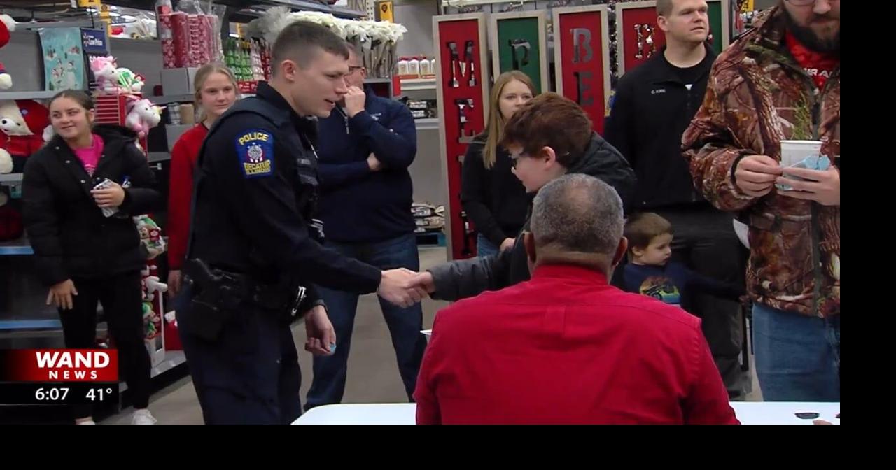 Shop with a cop in Decatur brings smiles to officer's faces | News ...