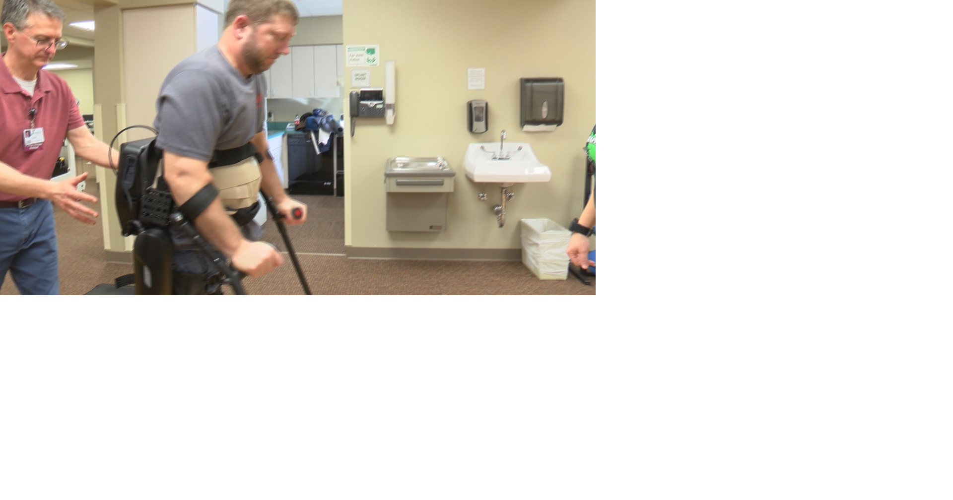 Area man recovering from paralysis step by step | Top Stories | waow.com