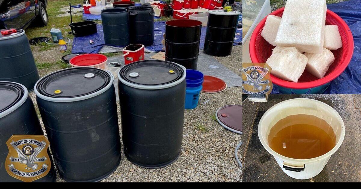 Two arrested in $7.8 million dollar meth lab operation in North Georgia ...