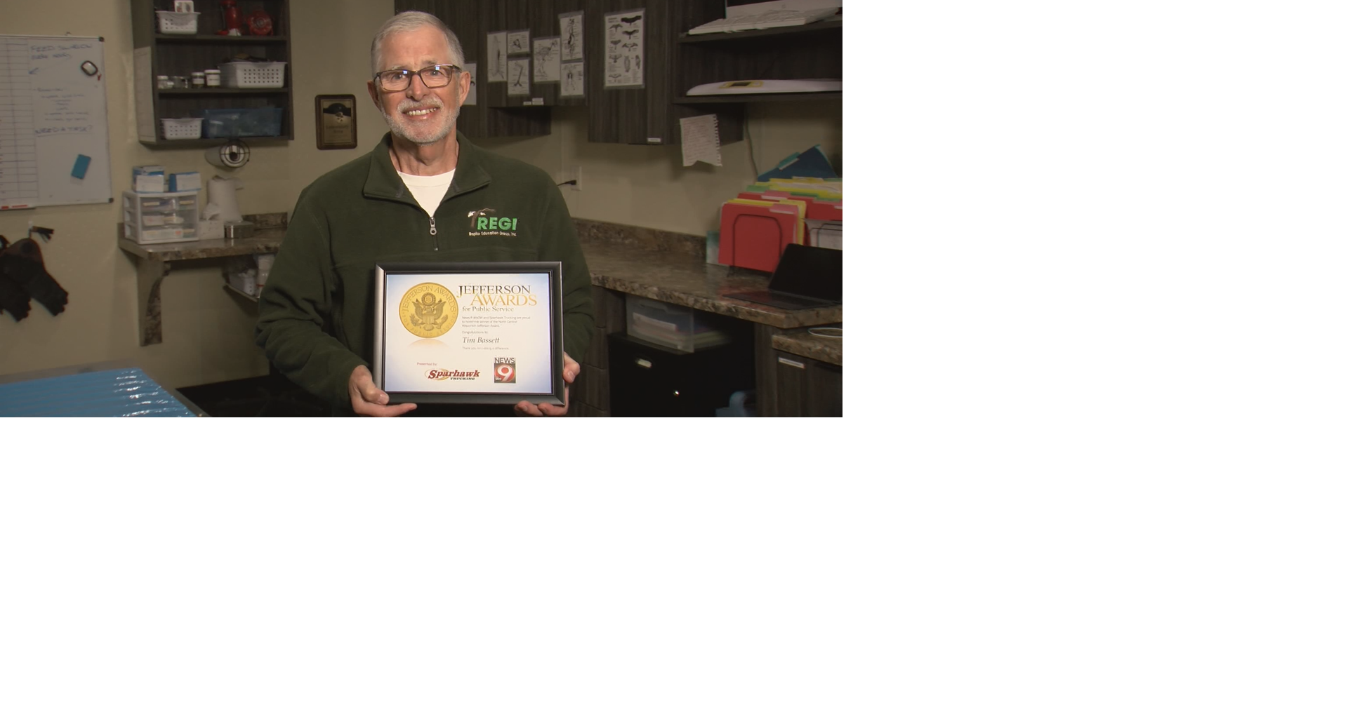 November 2024 Jefferson Award: Tim Bassett | Jefferson Awards | waow.com
