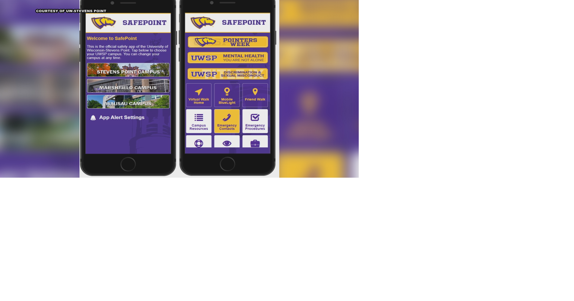 UW-Stevens Point launches campus safety app | News | waow.com
