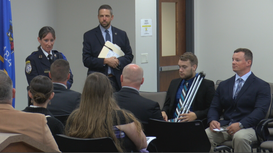 Wausau Police Department swears in four new officers Monday | Top ...