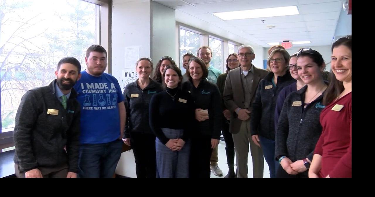 Gov. Evers visits UWSP research lab | Top Stories | waow.com