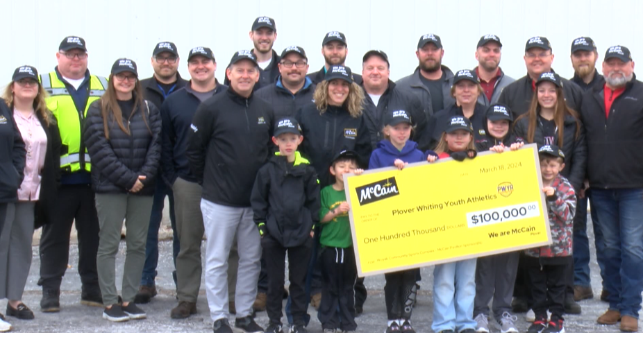 McCain Foods gifts Plover Whiting Youth Athletics $100,000 | News ...