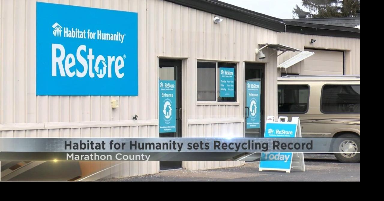 Habitat for Humanity sets recycling record | Video | waow.com