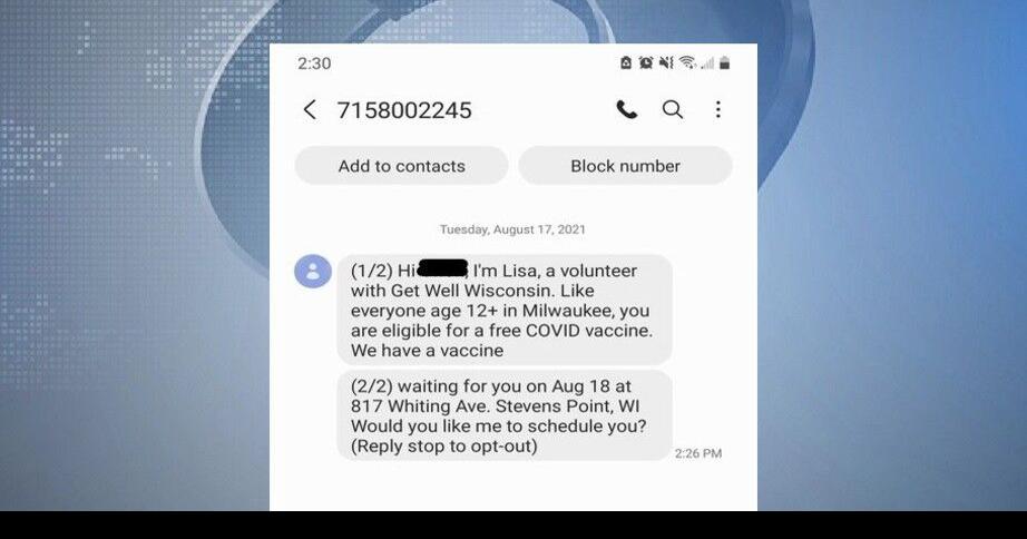 Portage County warns against suspicious COVID-19 vaccine text message ...
