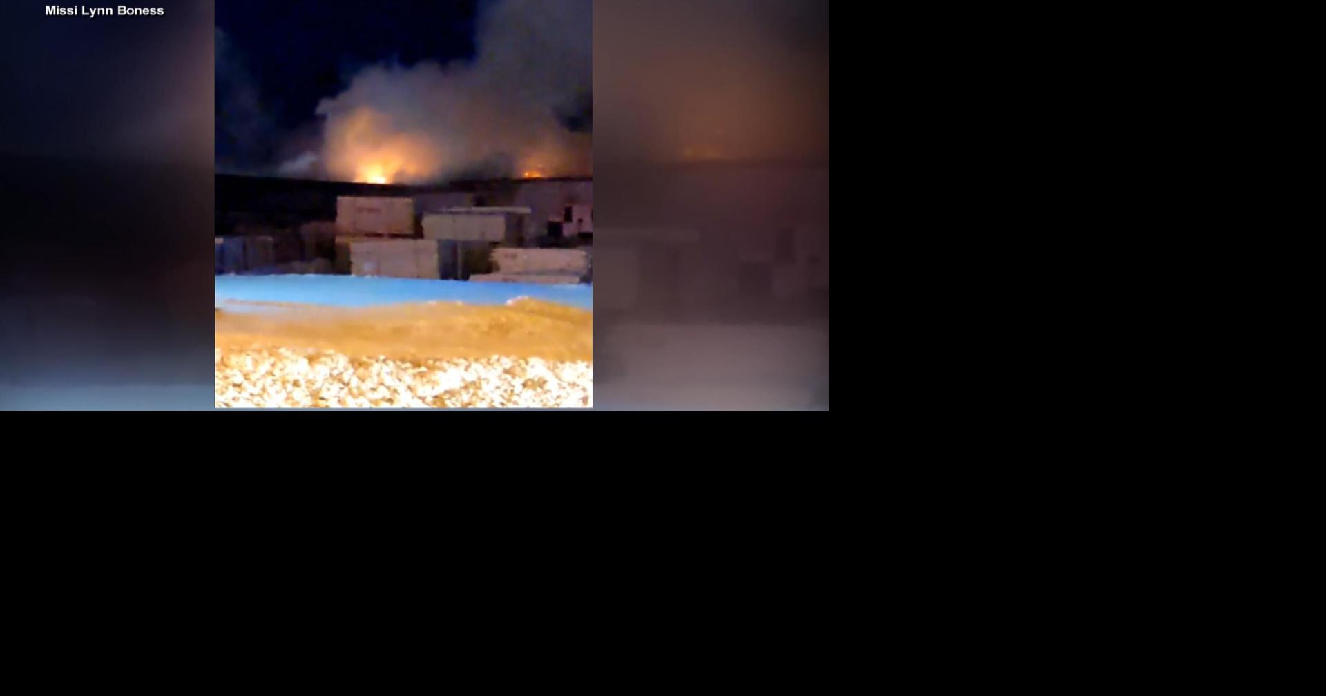 Northwoods lumber mill catches fire | News | waow.com
