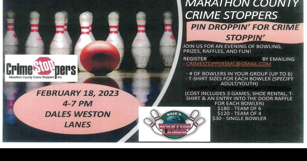 You can help crime fighting with bowling fundraiser | Crime Stoppers ...
