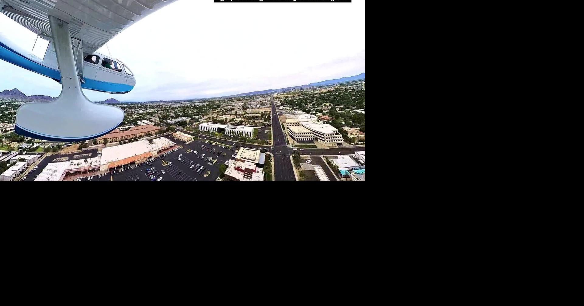 RAW VIDEO: Seaplane Dodges Power Lines in 'Miracle' Phoenix Street ...