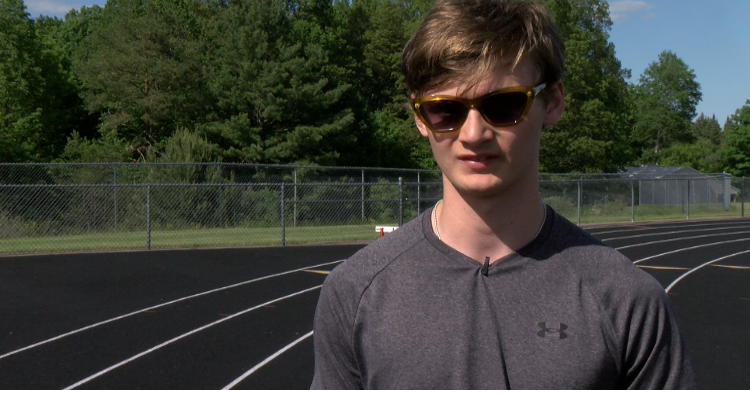 AOW: Mason Meyer is legally blind, but he has embraced the challenges and qualified for state ...