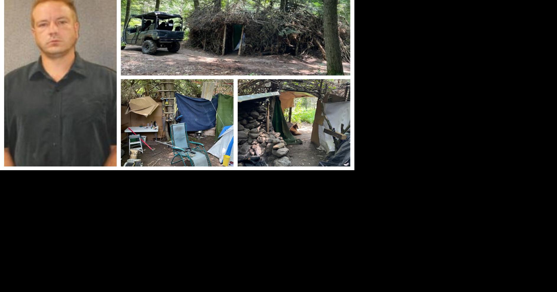 Fugitive arrested, found hiding in makeshift fort | Top Stories | waow.com