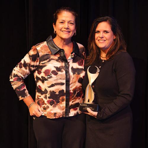 Laura Strek awarded 40th ATHENA Leadership Award | News | waow.com