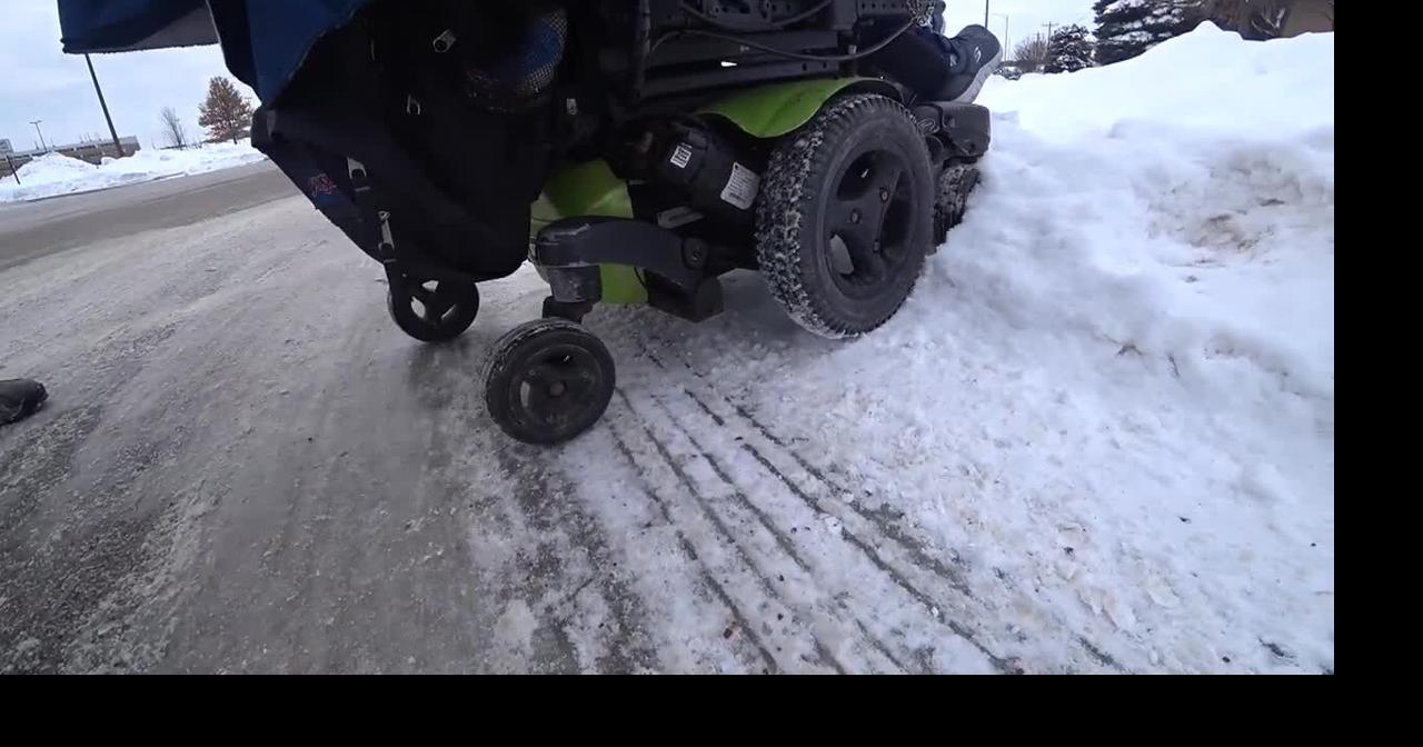 Inaccessible sidewalks are impacting residents in Wausau | News | waow.com