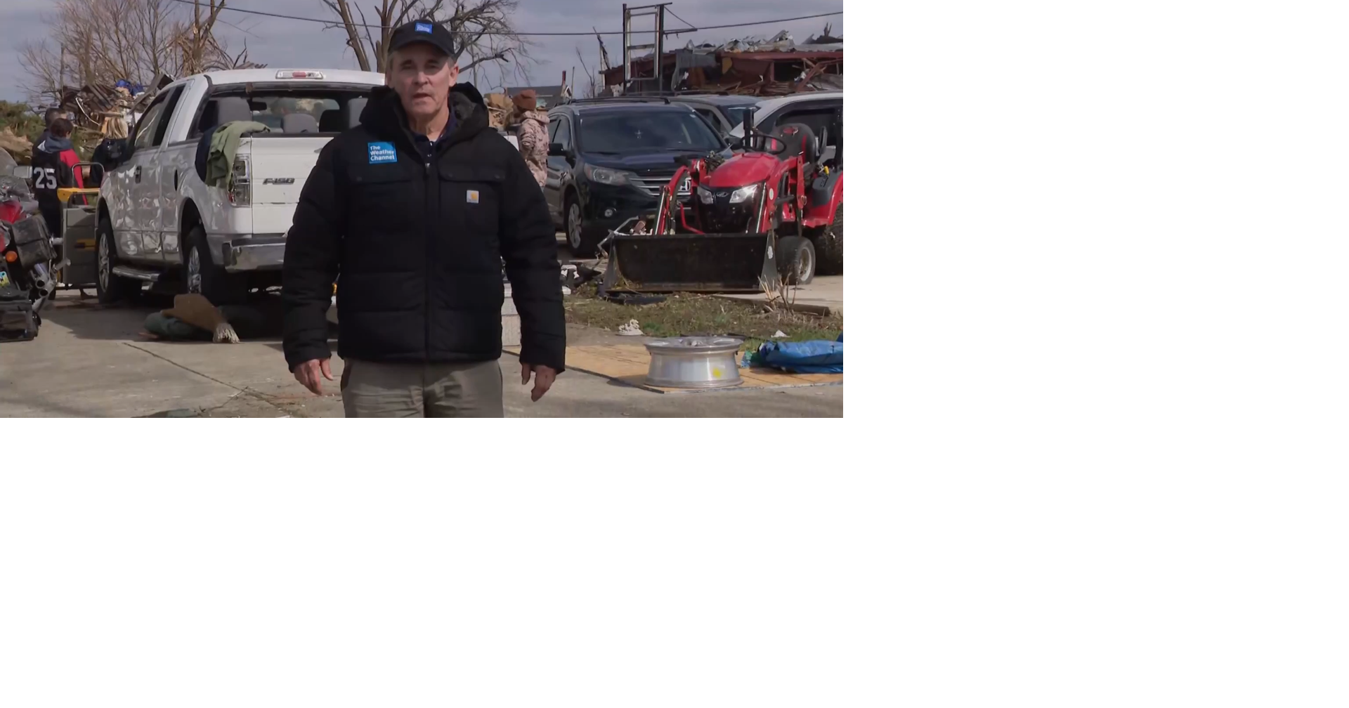 Weather Channel Meteorologist Mike Seidel on Storm Damage in Lakeview ...