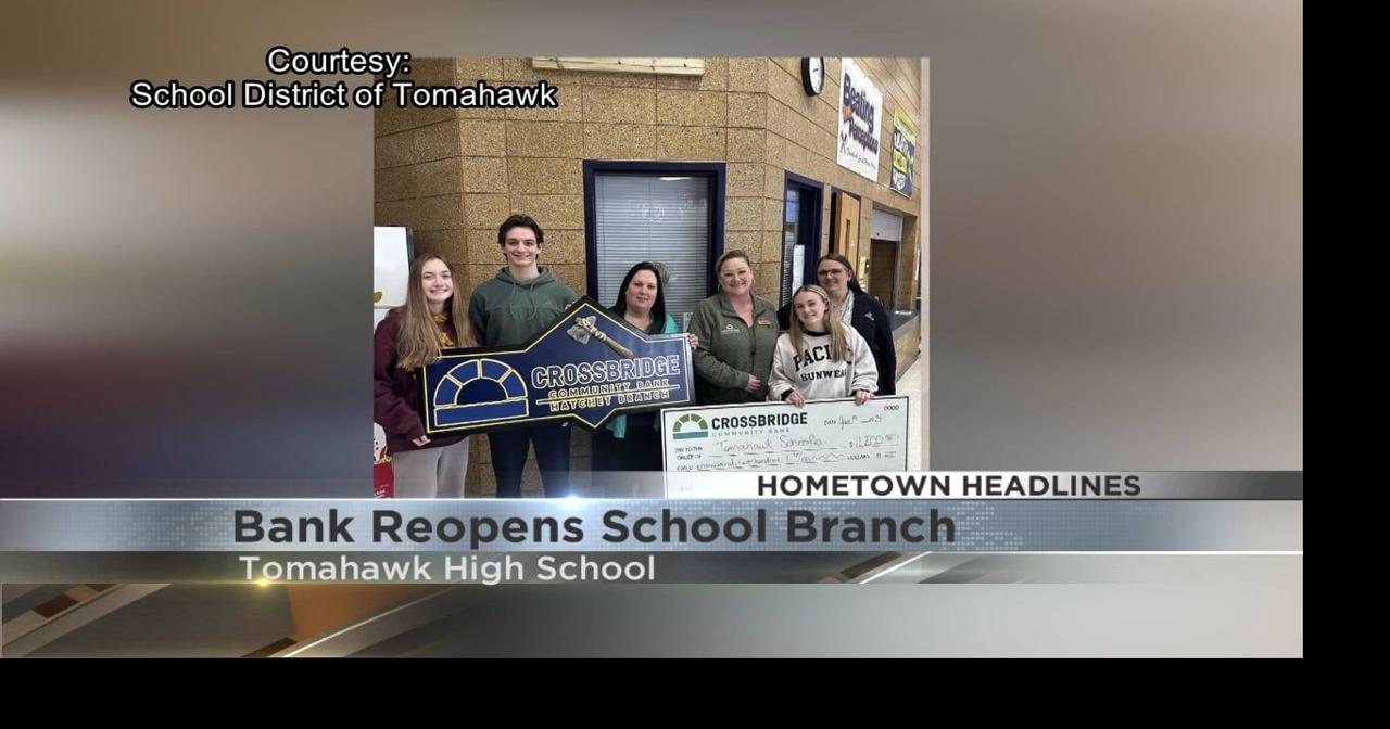 Bank reopens school branch at Tomahawk High School | Video | waow.com