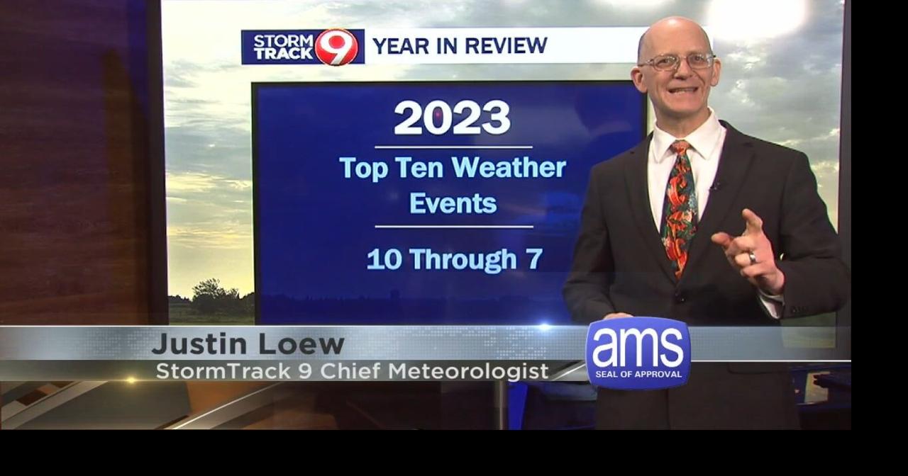Top Ten Weather Events of 2023: Numbers 10 Through 7 | Weather | waow.com
