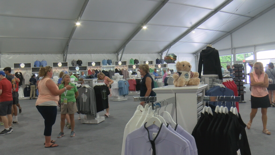 U.S. Senior Open merchandise tent works with 25 local vendors | U.S ...