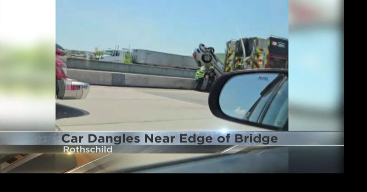 Viewer video captures dramatic crash scene near Wisconsin River bridge ...