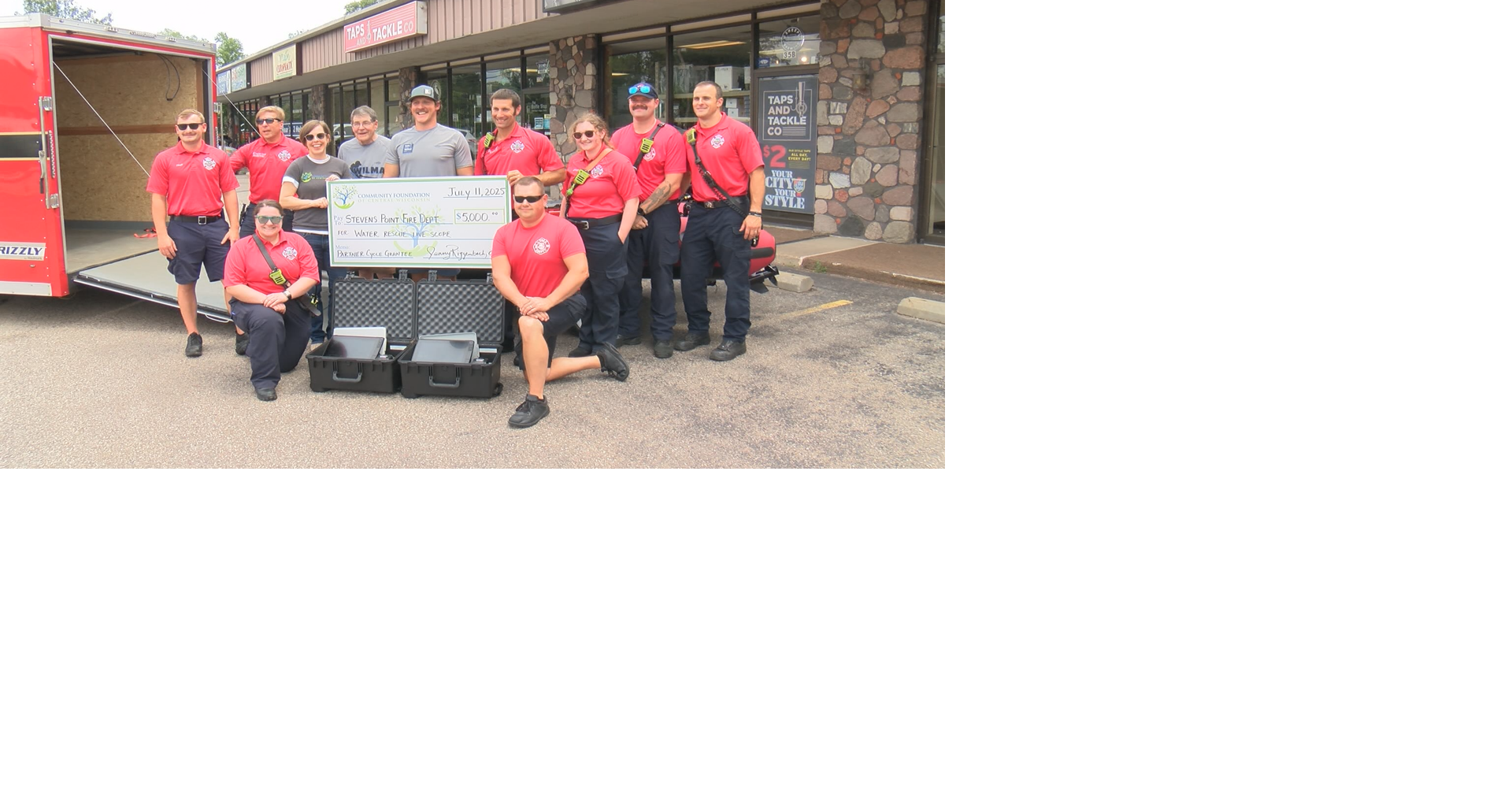 Stevens Point Fire Department adds new equipment for water rescue ...