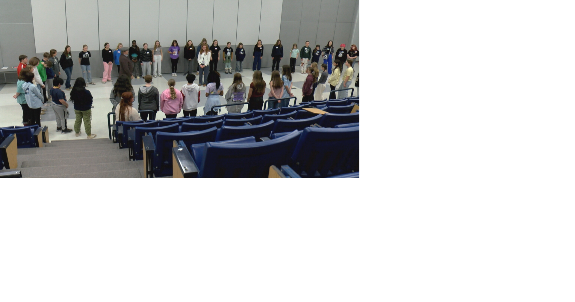 Broadway star brings big dreams to Wausau students | News | waow.com