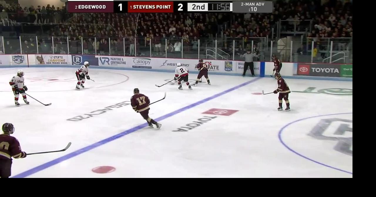 Owen Porter drives one in for Edgewood to tie the game, 2-2, in the ...