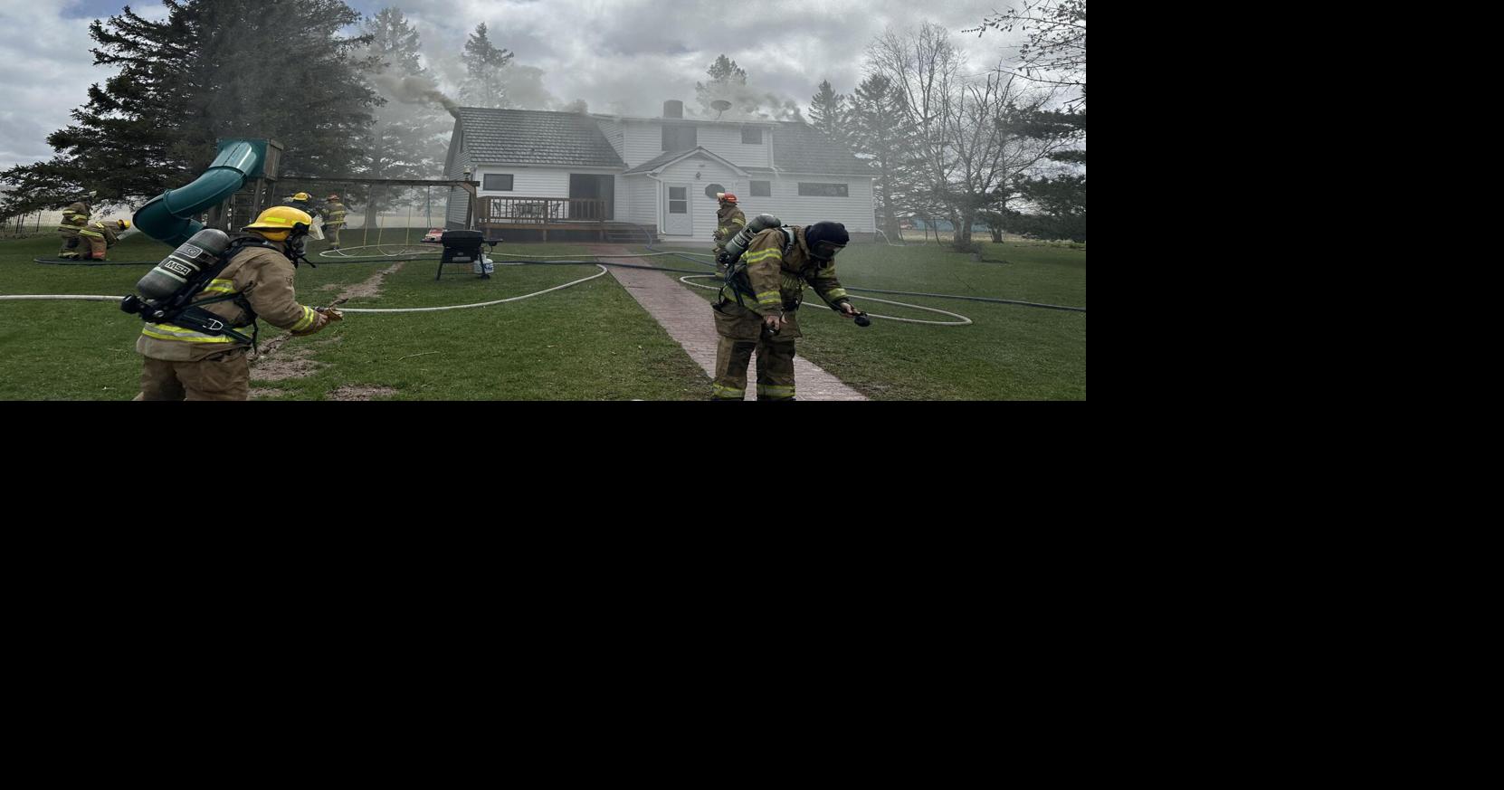 Gilman home heavily damaged in fire | News | waow.com