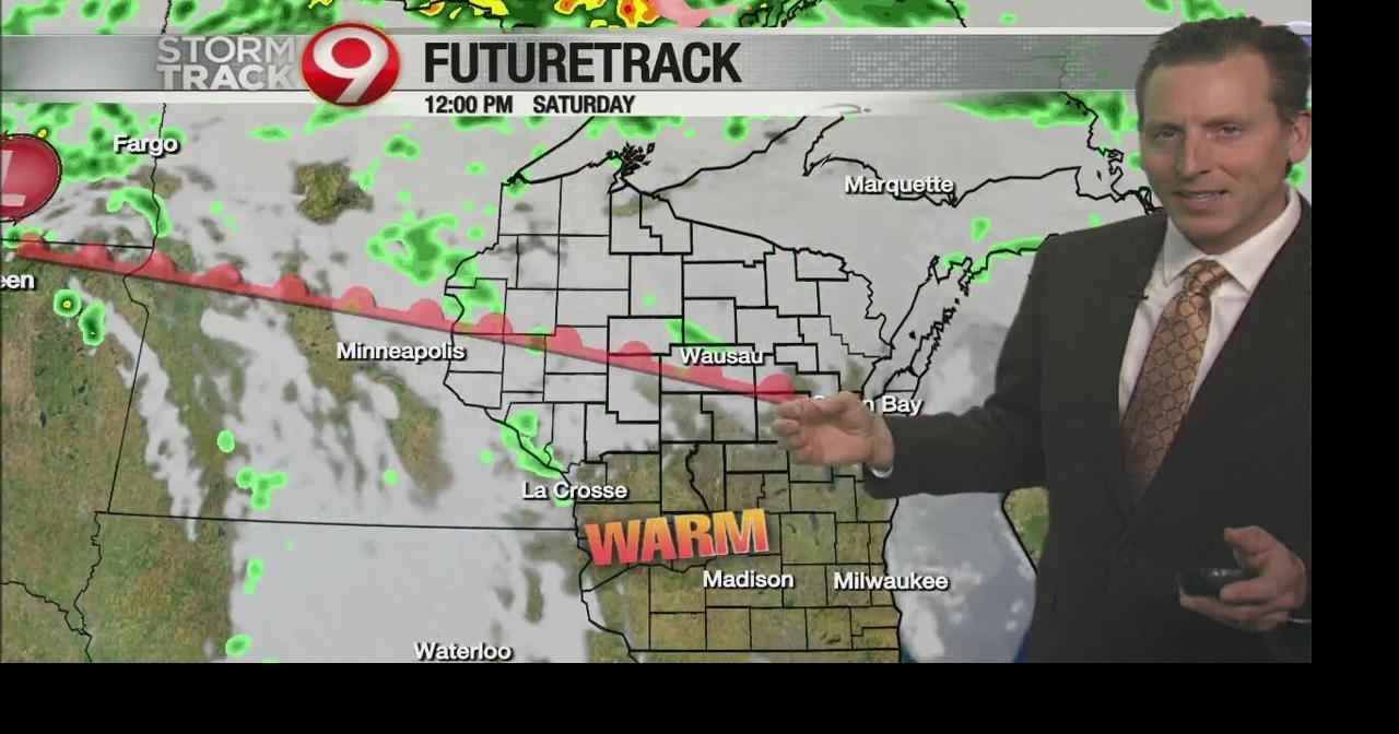 Tracking thunderstorm chances and a brief warm surge | Forecast Central ...