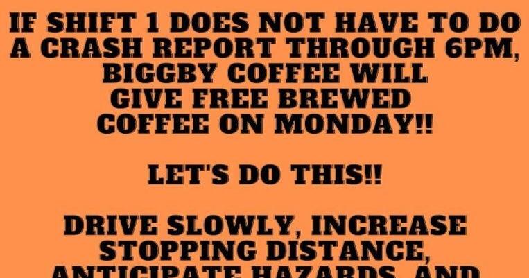 "No Crash Coffee" campaign back in Marshfield Friday | News | waow.com